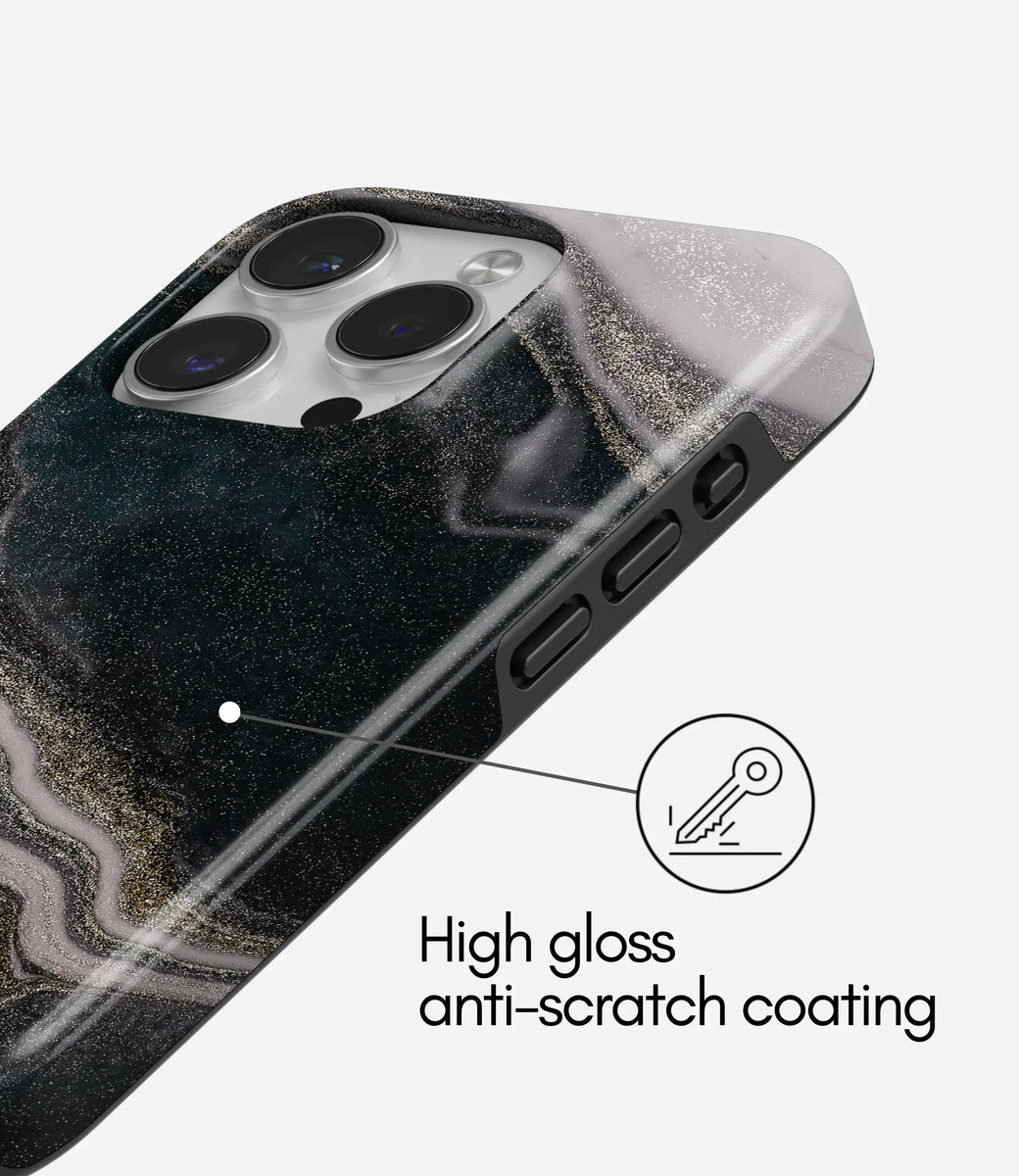 Midnight Aura Glossy Armoured Case by The Case Company