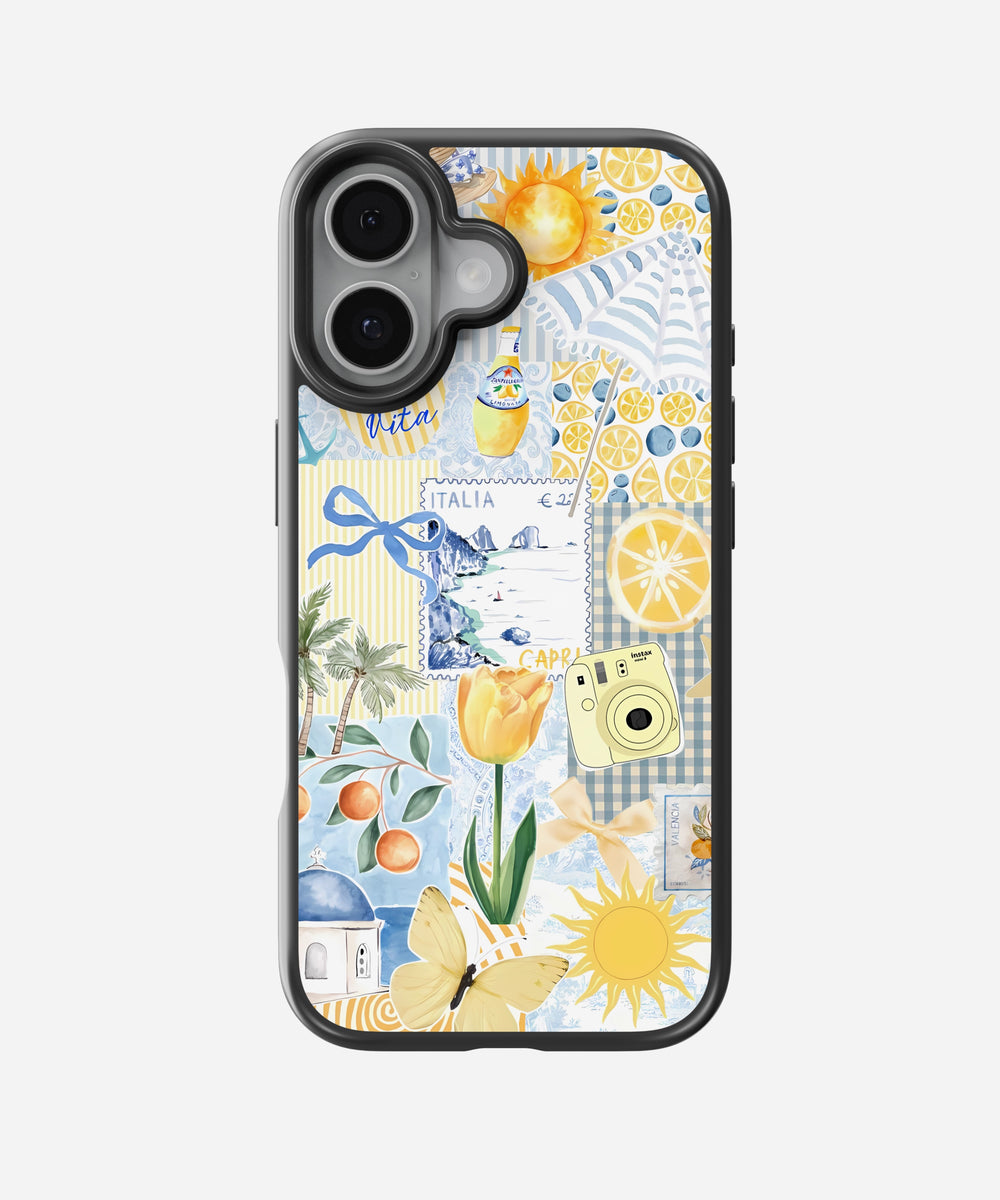 Sunshine in Capri Hybrid Matte Case by The Case Company