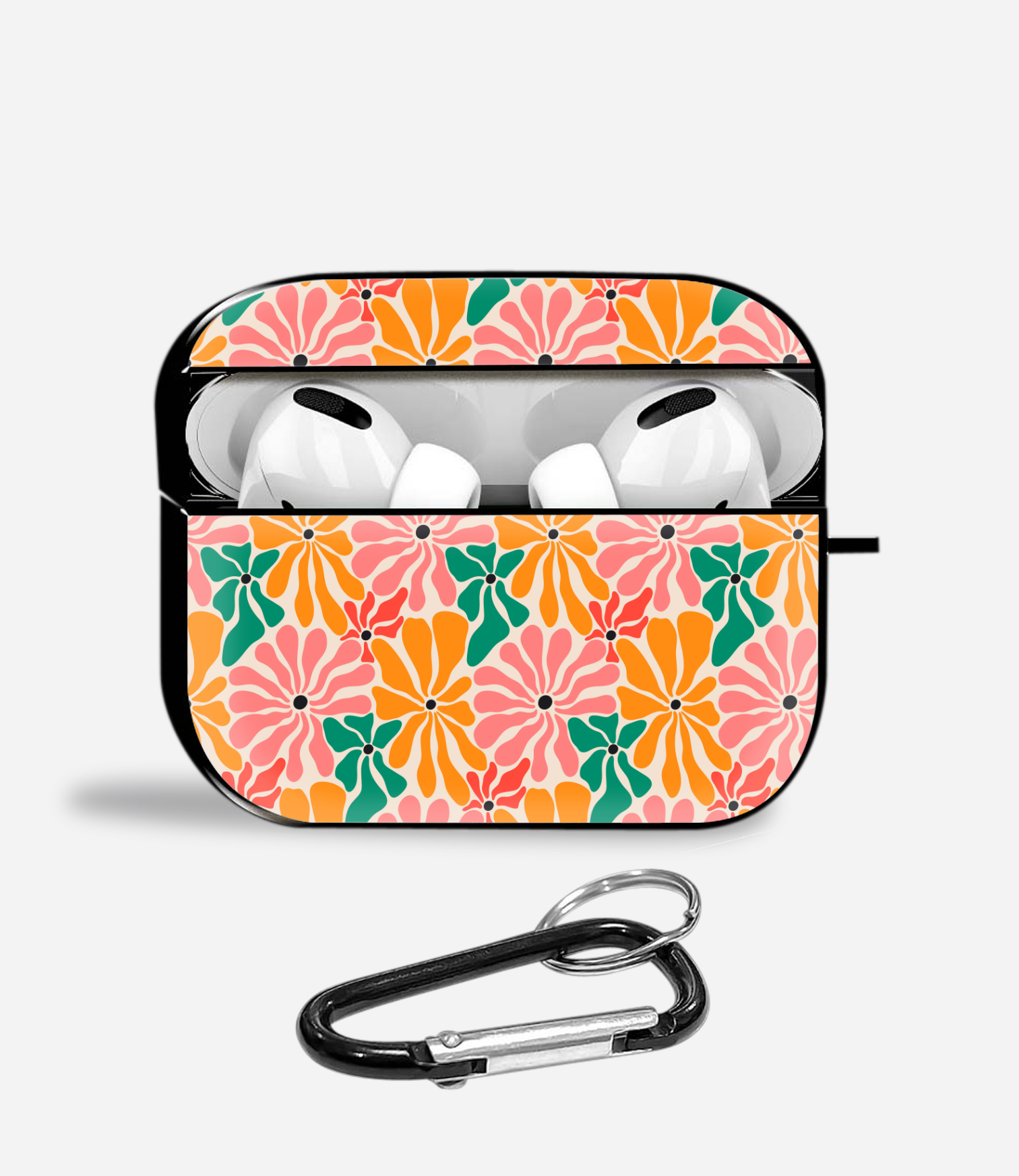 Lively Labyrinth Airpods Glass Case by The Case Company