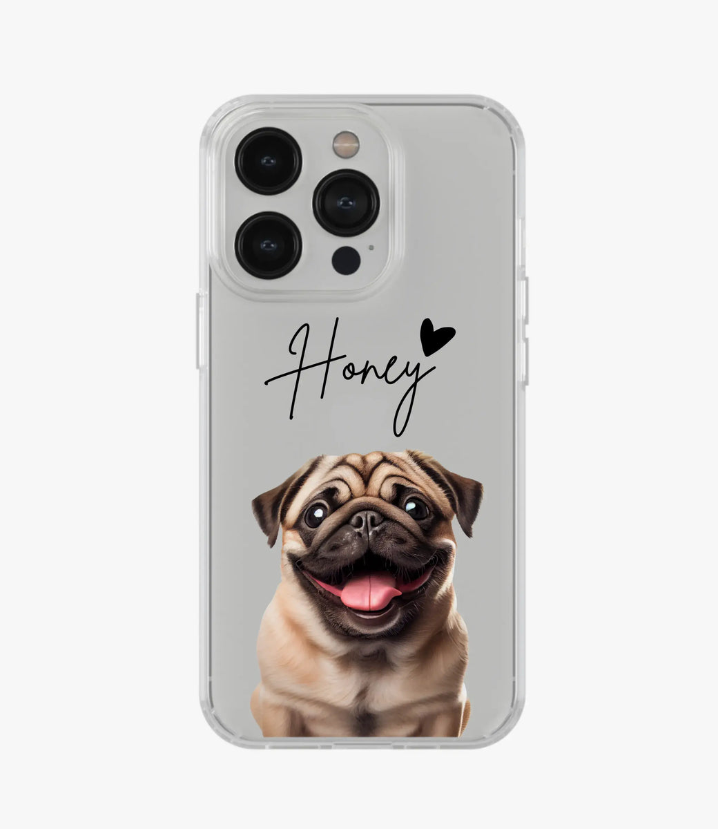 Pug Custom Name Silicone Case by The Case Company