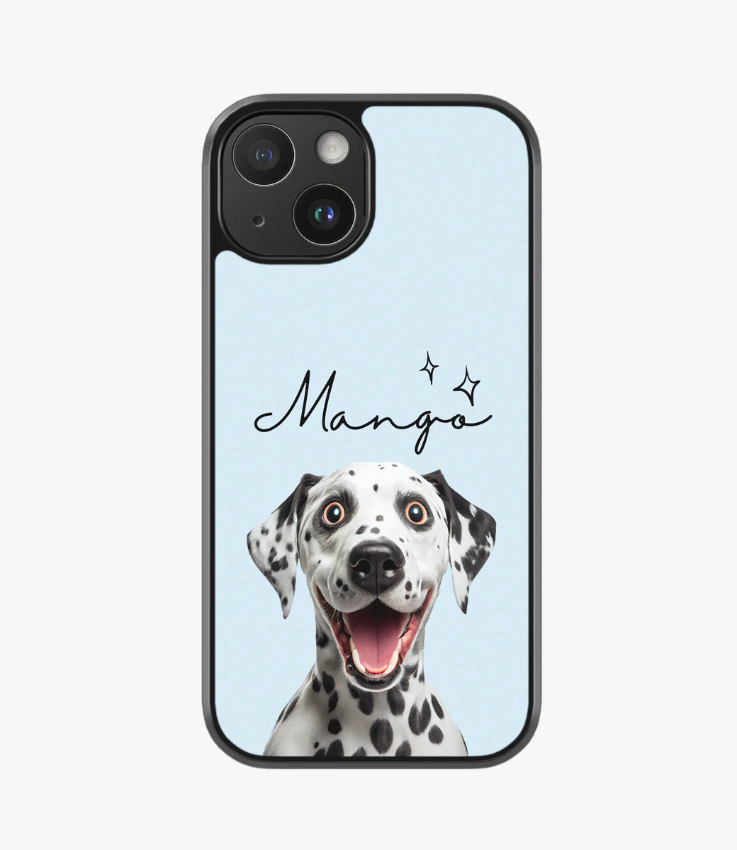 Dalmatian Custom Name Hybrid Matte Case by The Case Company