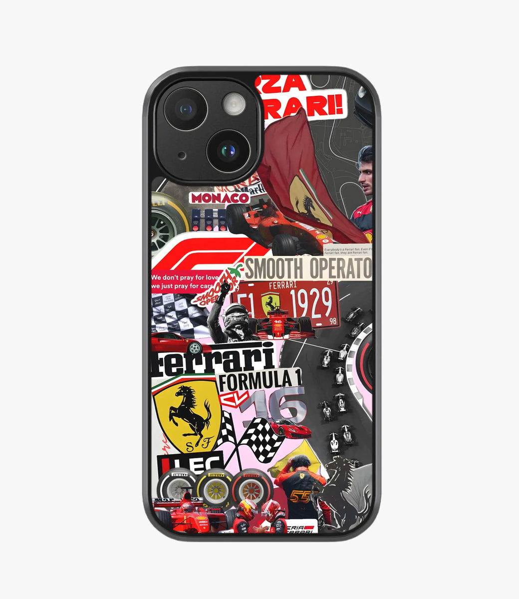 Ferrari Formula Hybrid Matte Case by The Case Company