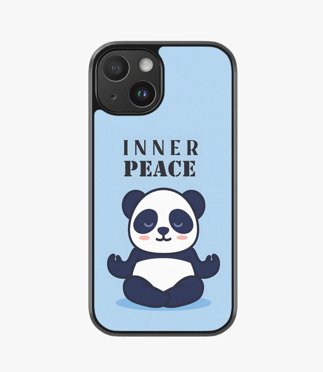 Panda Peace Hybrid Matte Case by The Case Company