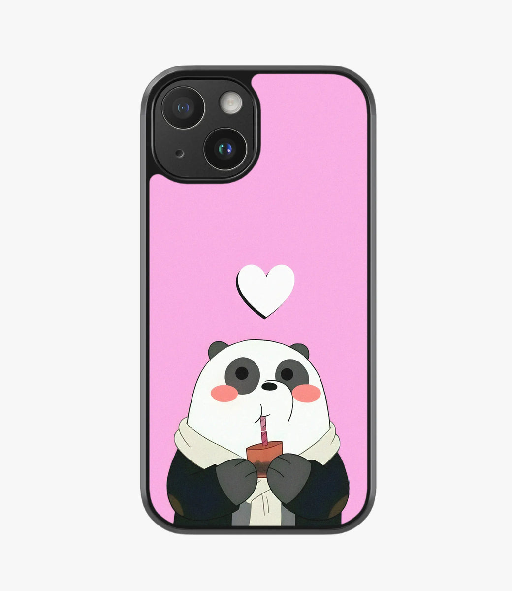 Sipper Panda Hybrid Matte Case by The Case Company