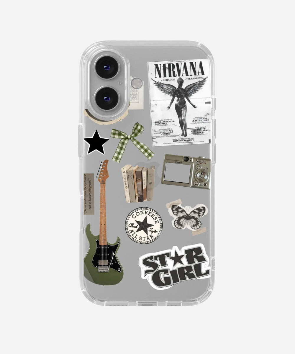 Stargirl Static Clear Silicone Phone Case by The Case Company