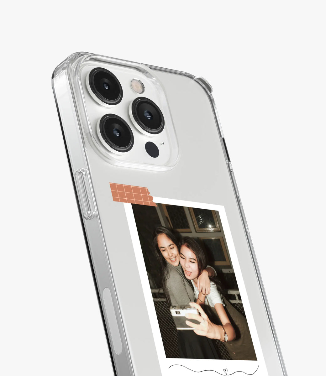 Heartstrings Aesthetic Polaroid Silicone Case by The Case Company