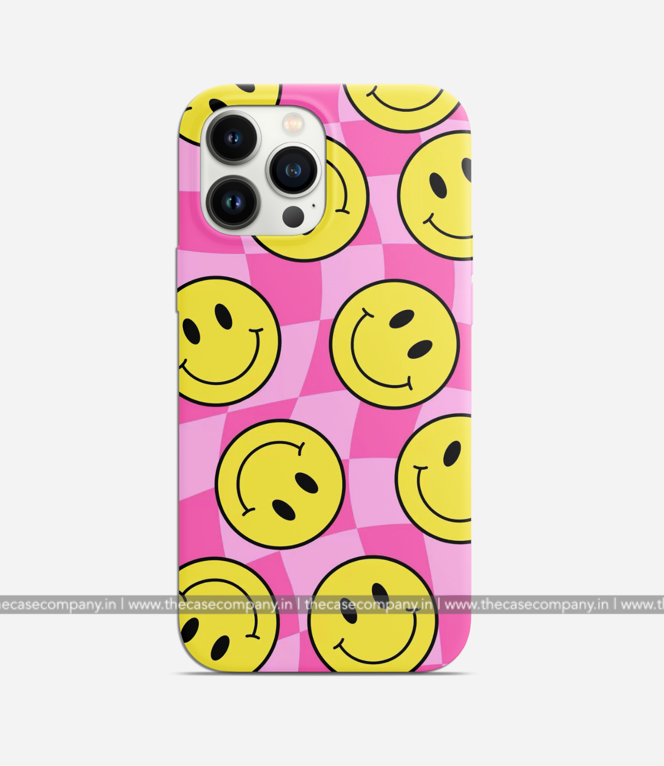 Checkered Smiley Phone Case by The Case Company